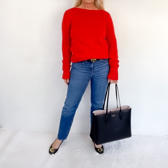 J. Crew | Sweaters | J Crew Burnt Red Sweater Small | Poshmark